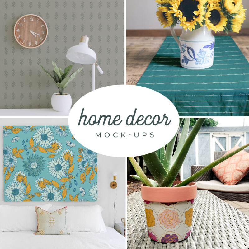 Free Home Decor Mock-up Bundle - S Tort Designs